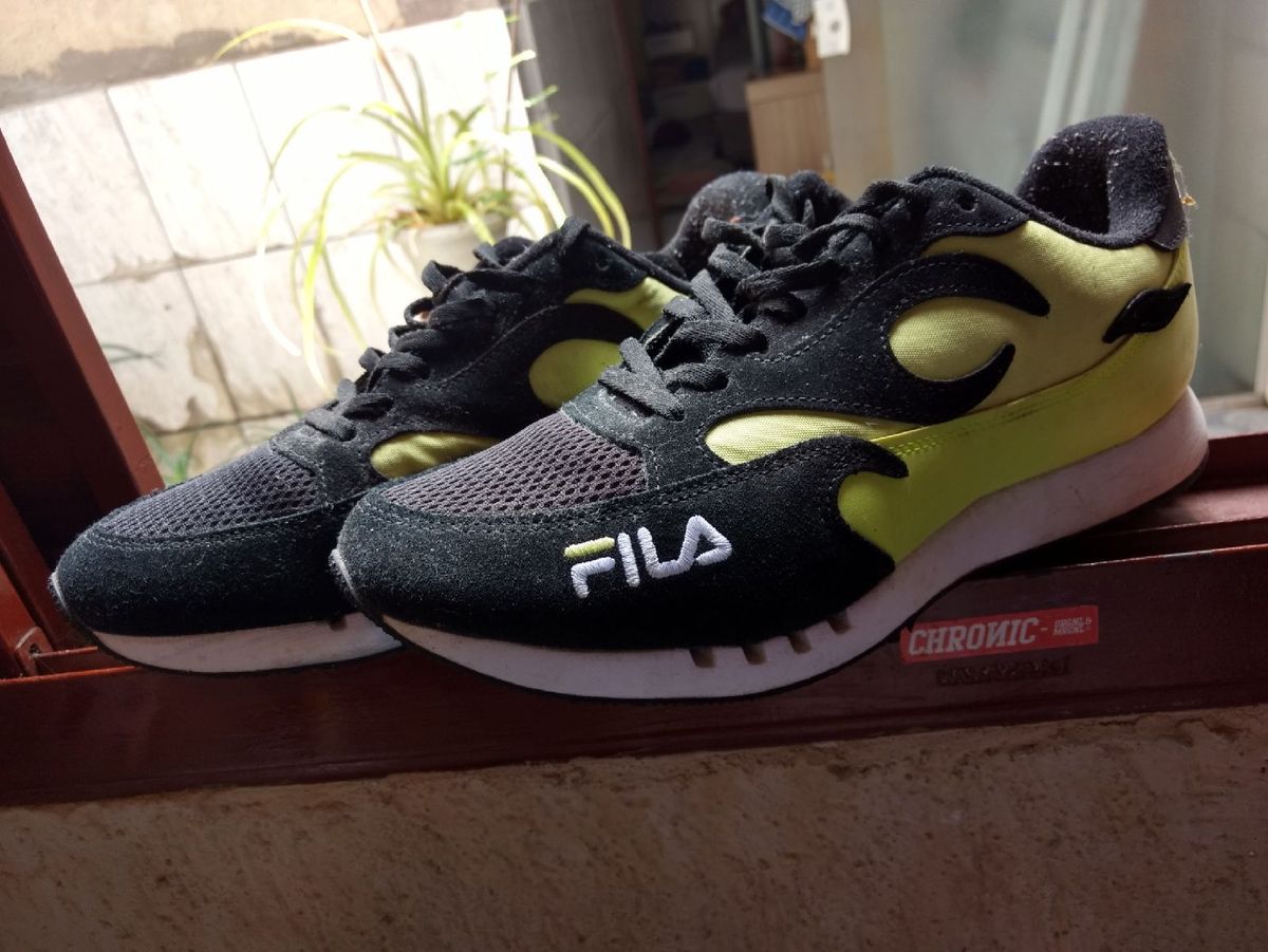 Tênis Fila Silva | Tênis Masculino Fila Usado 79453960 | enjoei