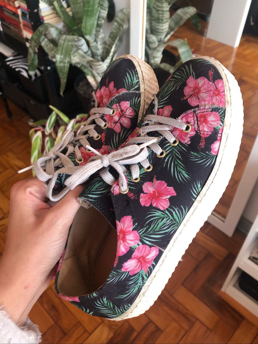 Tenis Florido | Tênis Feminino Constance Usado 72329239 | enjoei