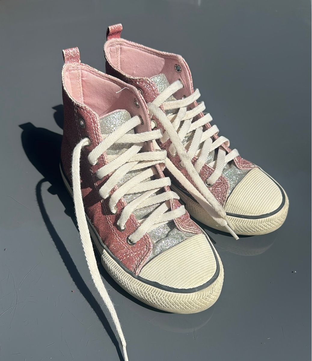 Tênis Glitter All Star | Calçado Infantil para Meninas Renner Usado ...