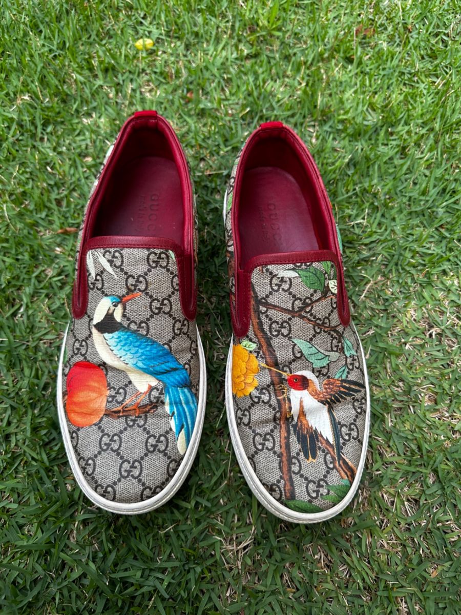 Tênis Gucci Slip On Tian | Tênis Masculino Gucci Usado 104891984 | enjoei