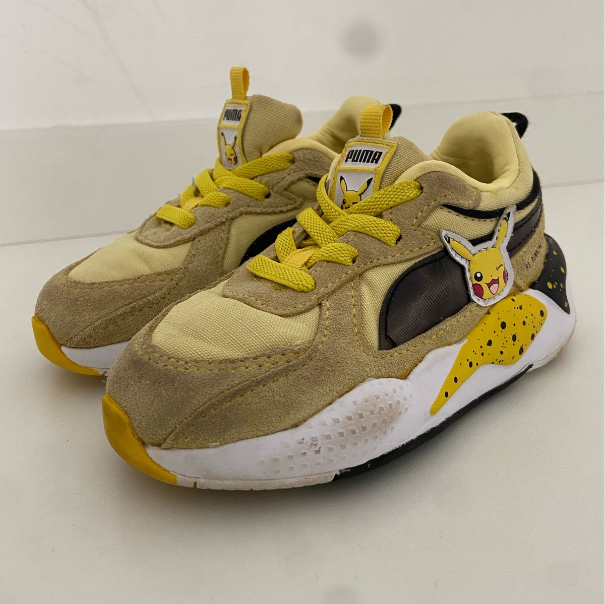 Tênis Infantil Puma Pikachu | Calçado Infantil para Meninos Puma Usado ...