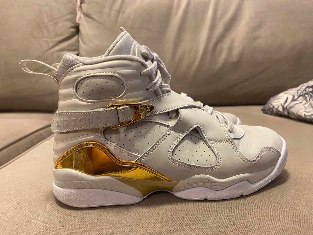 Tênis Jordan Retro 8 | Tênis Feminino Nike Usado 85407158 | enjoei