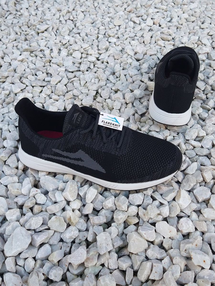 Tênis Lakai Evo Flare Knit Preto Cinza After Skate | Tênis Masculino ...
