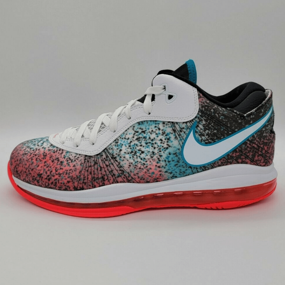 Tênis Lebron 8 V/2 Low Retro 'miami Night' Masculino Novo Original ...
