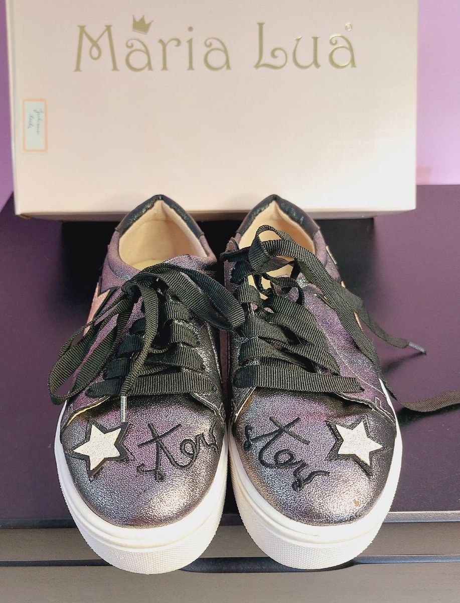 Tênis Maria Lua | Calçado Infantil para Meninas Maria Lua Usado ...