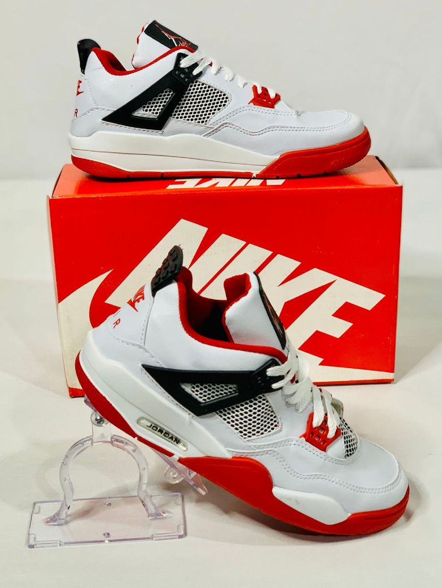 Tênis Infantil Masculino Jordan 4 Vários Tamanhos | Tênis Masculino ...