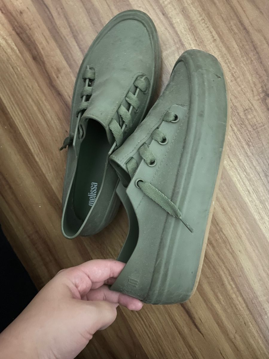 Tenis Melissa Verde Militar | Tênis Feminino Melissa Usado 102628980 ... Tenis Melissa Verde Militar | Tênis Feminino Melissa Usado 102628980 ...