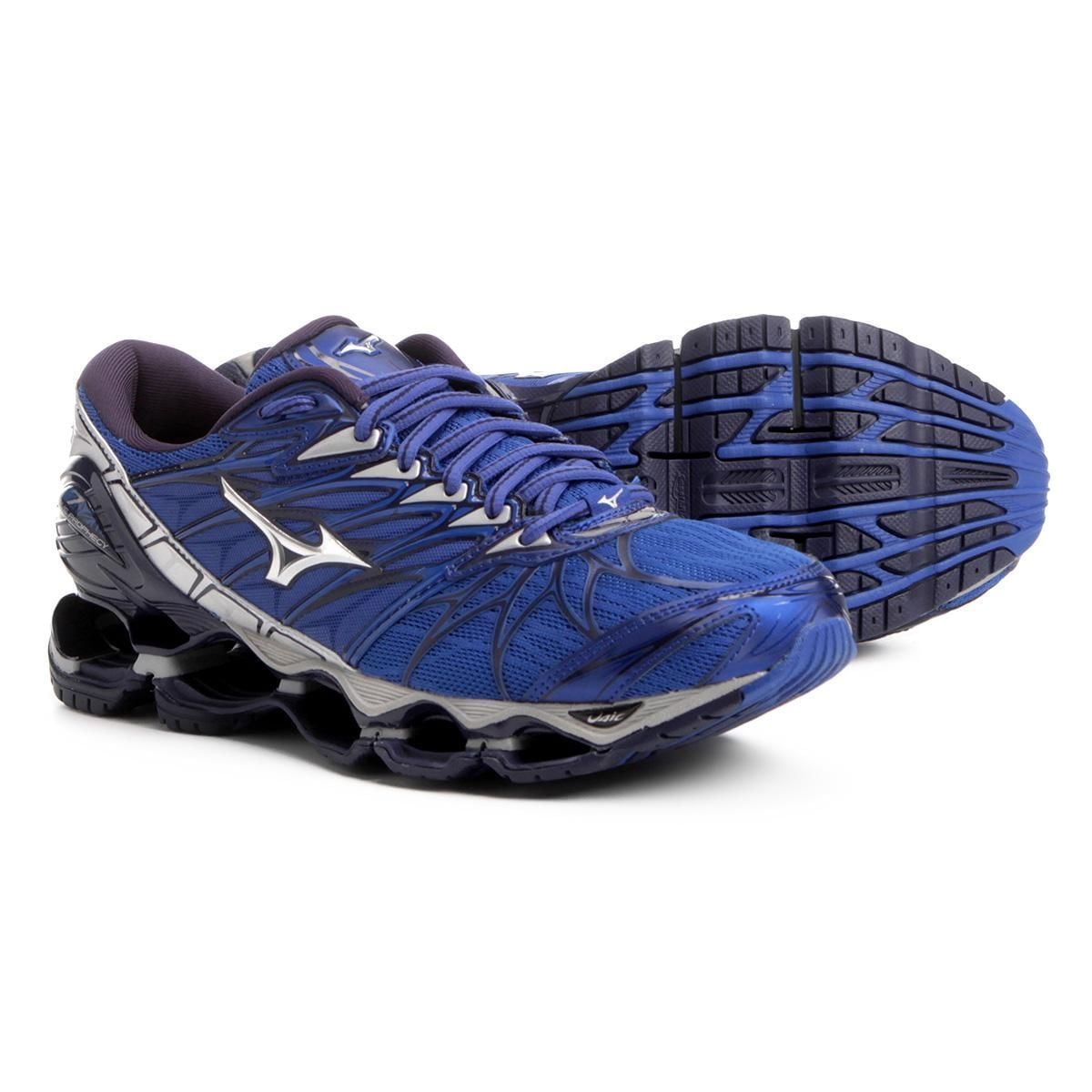 Tenis Mizuno Wave Pro 7 Azul Novo Numero 41 | Tênis Masculino Mizuno ...