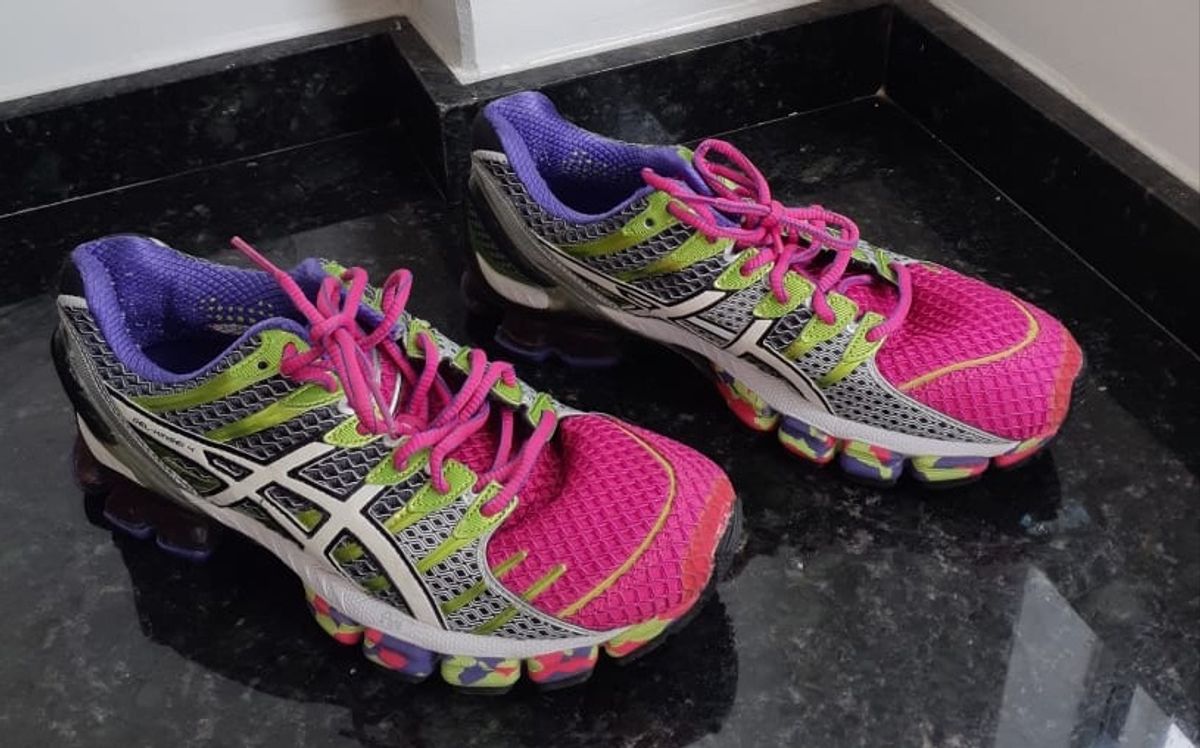 Tênis Modelos de Asics Colorido, | Tênis Feminino Asics Usado 34338042 ...