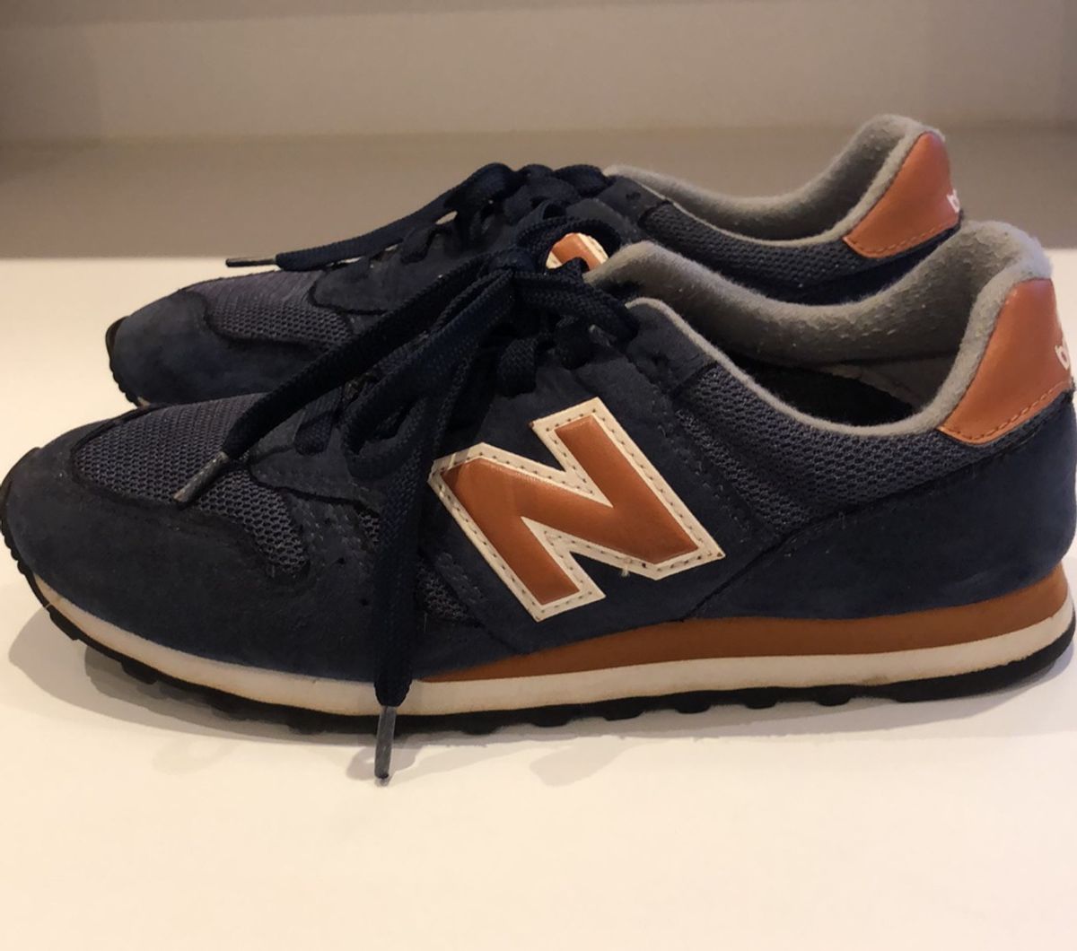 Tênis New Balance 37 Azul Marinho | Tênis Feminino New Balance Usado ...