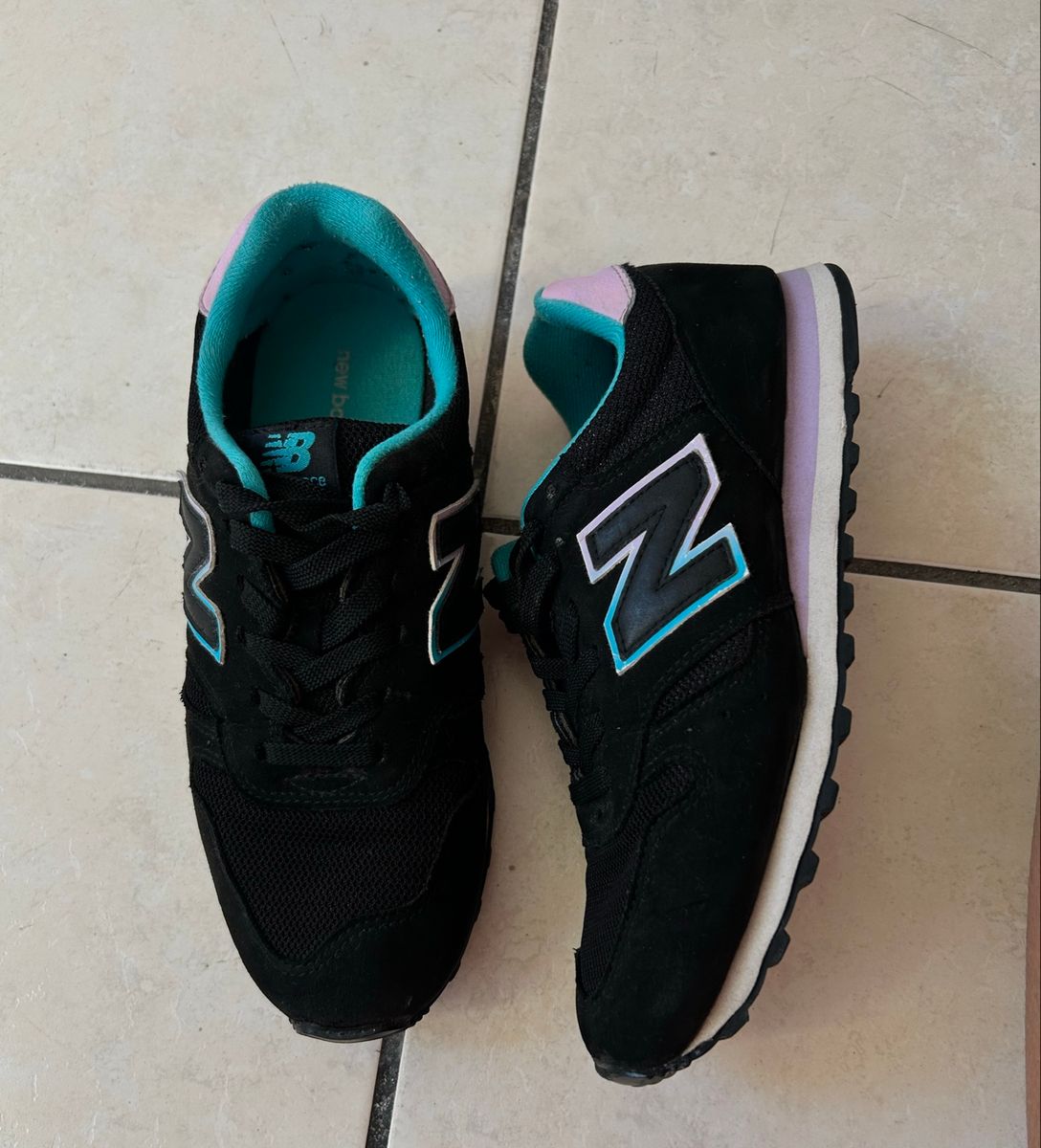 Tênis New Balance 373 Preto N37 | Tênis Feminino New Balance Usado ...