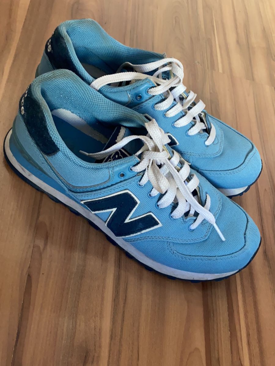 Tênis New Balance Azul | Tênis Feminino New Balance Usado 45049151 | enjoei