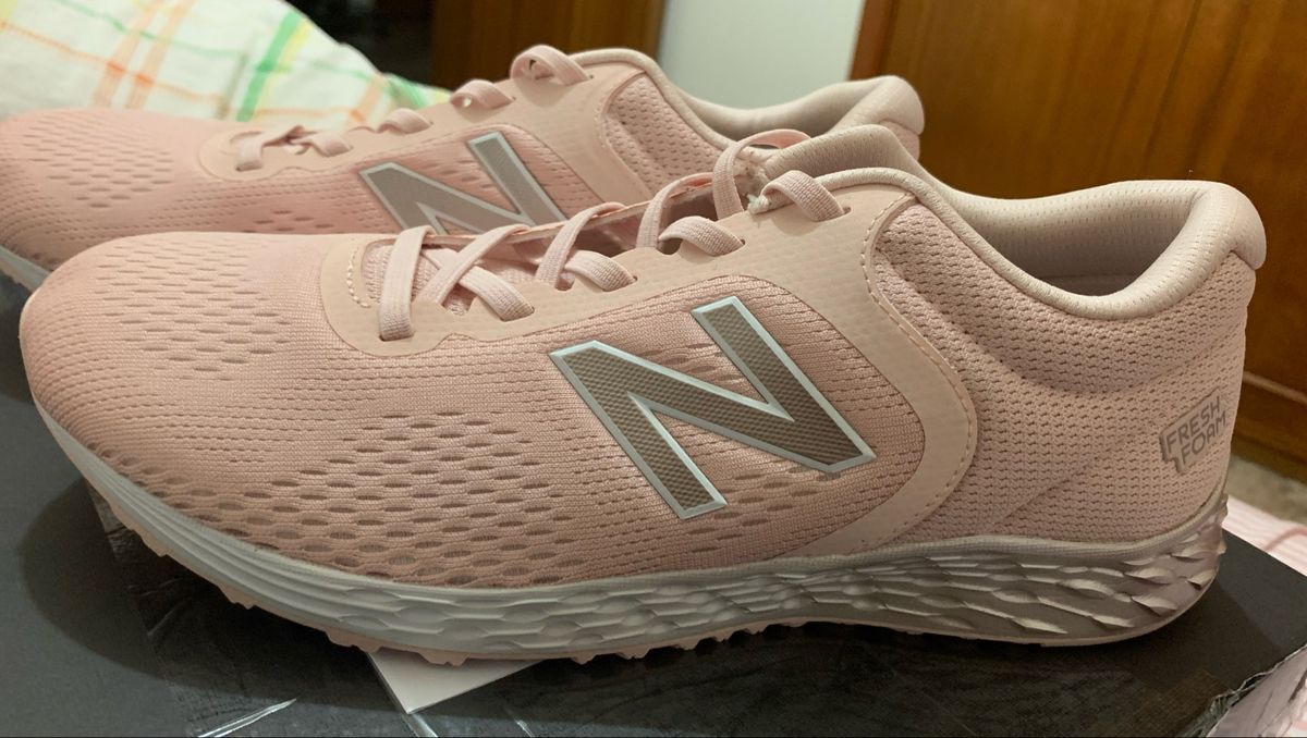 Tênis New Balance Rosa | Tênis Feminino New Balance Nunca Usado ...