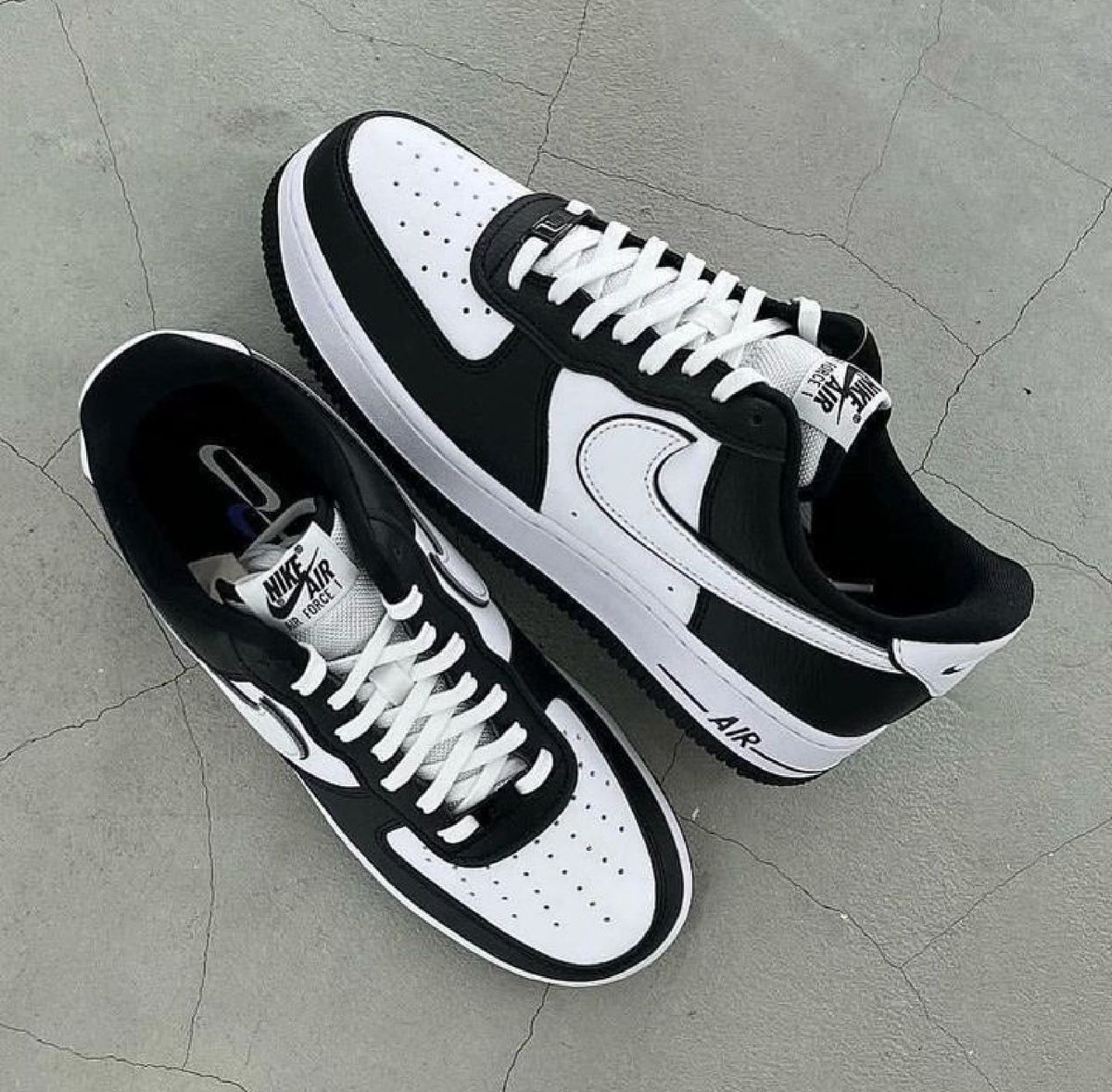 Tenis Nike Air Force Panda Original Novo | Tênis Masculino Nike Nunca ...