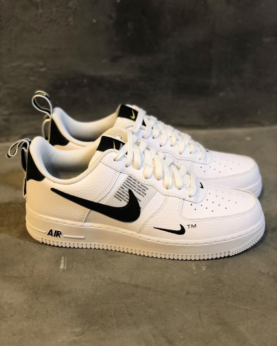 Tênis Nike Air Force Branco com Preto - Não Perca!! | Tênis Feminino Nike Nunca Usado 40535756 ...