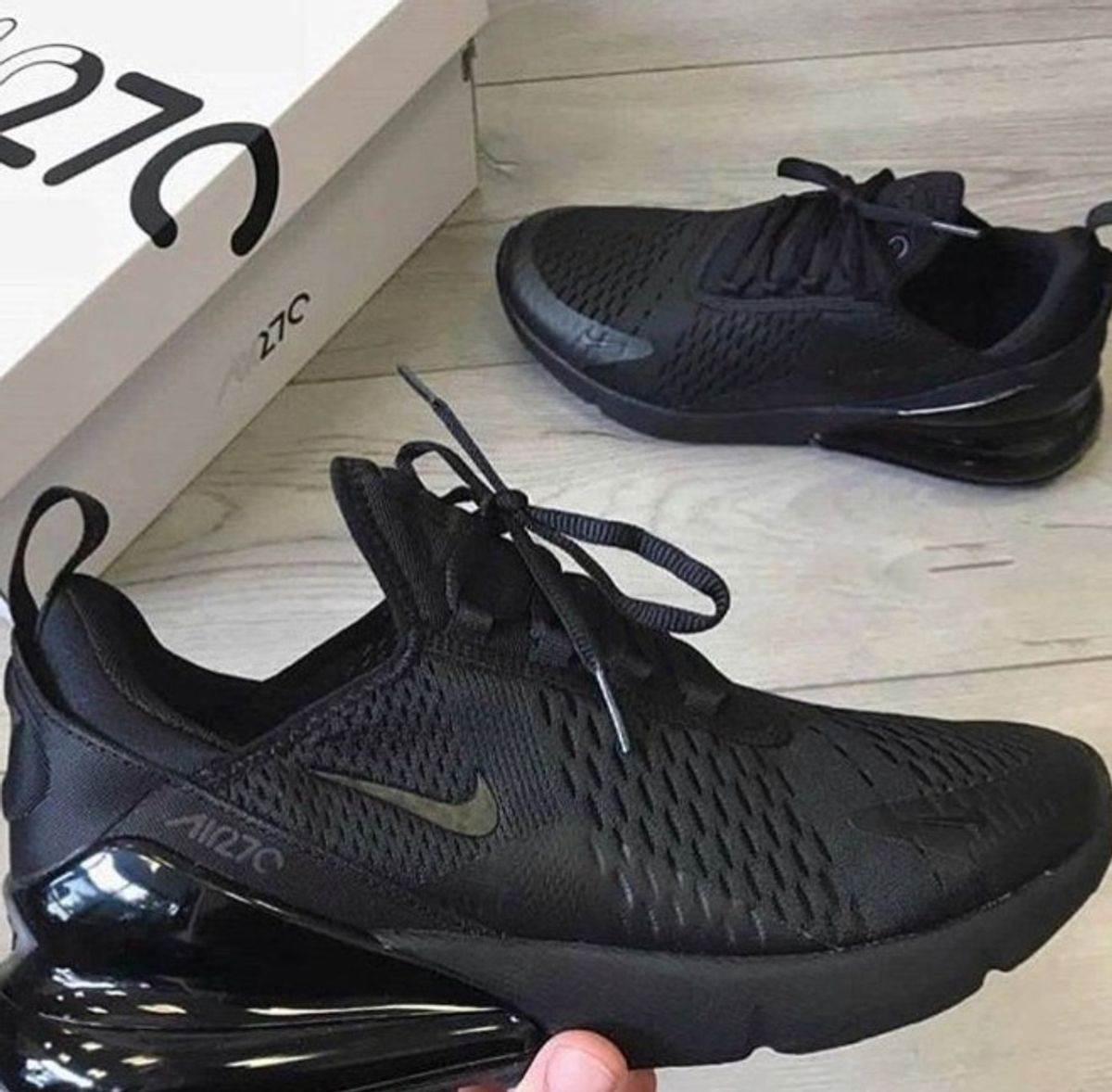 Tênis Nike Air Max 270 Preto | Tênis Feminino Nike Nunca Usado 42922221 ...