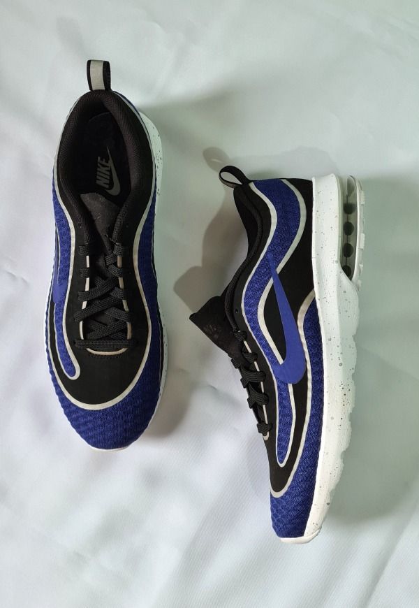 Tenis Nike Air Max Mercurial 98 Fc Royal Blue R9 Preto Azul 42 | Tênis ...