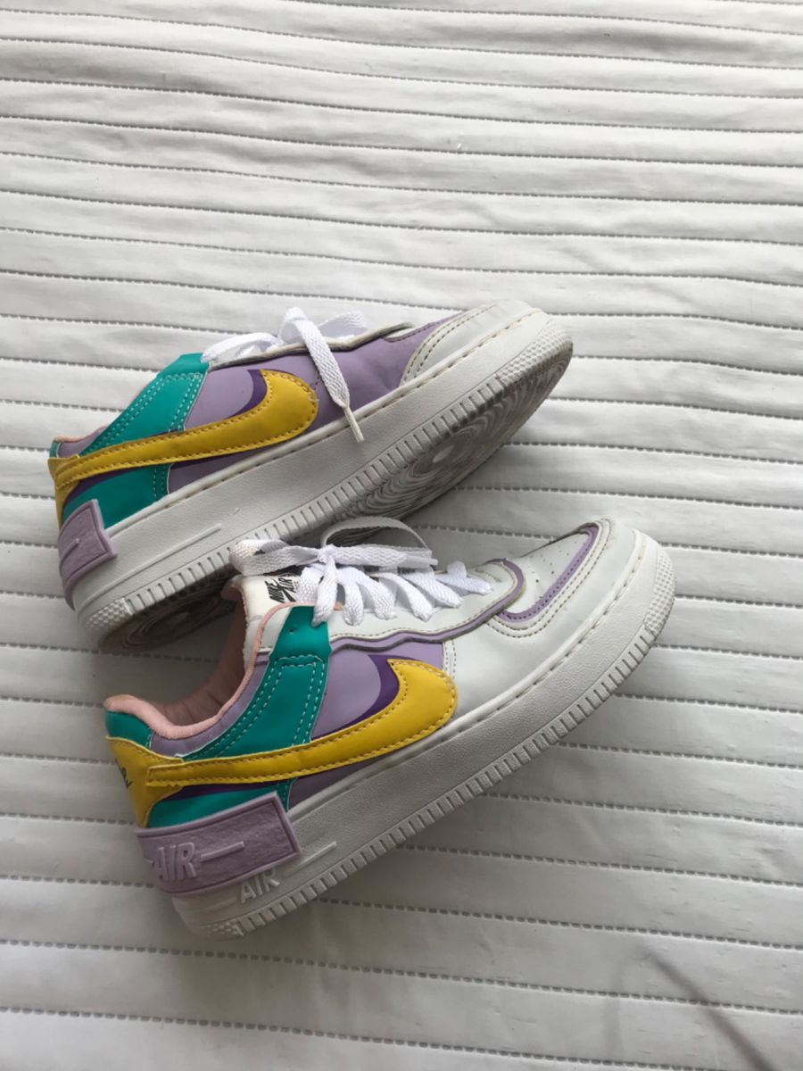 Tênis Nike Colorido | Tênis Feminino Nike Usado 84046985 | enjoei