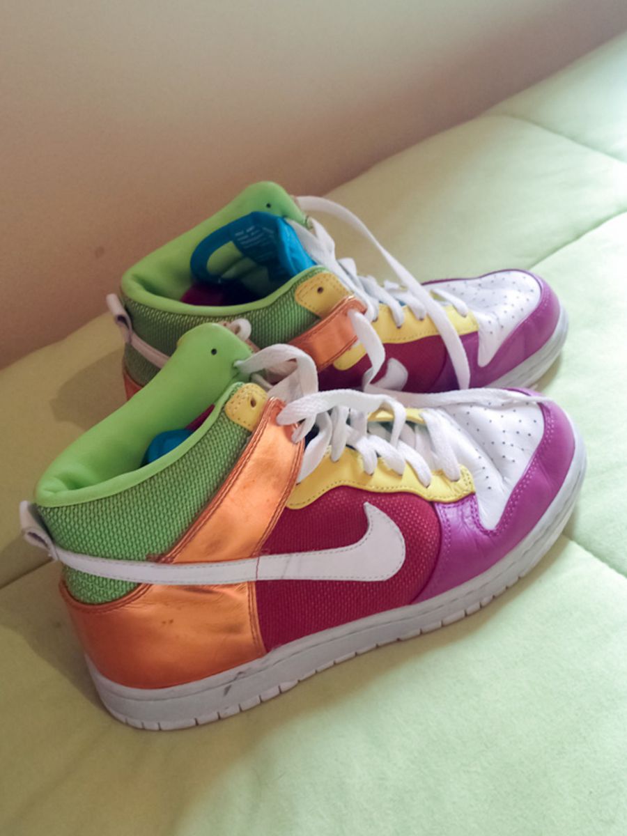 Tênis Nike Colorido | Tênis Feminino Nike Usado 204616 | enjoei