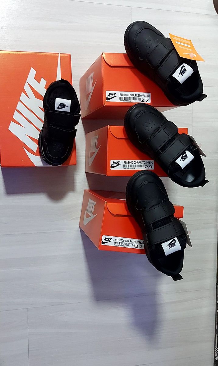 Tênis Nike com Velcro Infantil 27 | Calçado Infantil para Meninos Nike ...