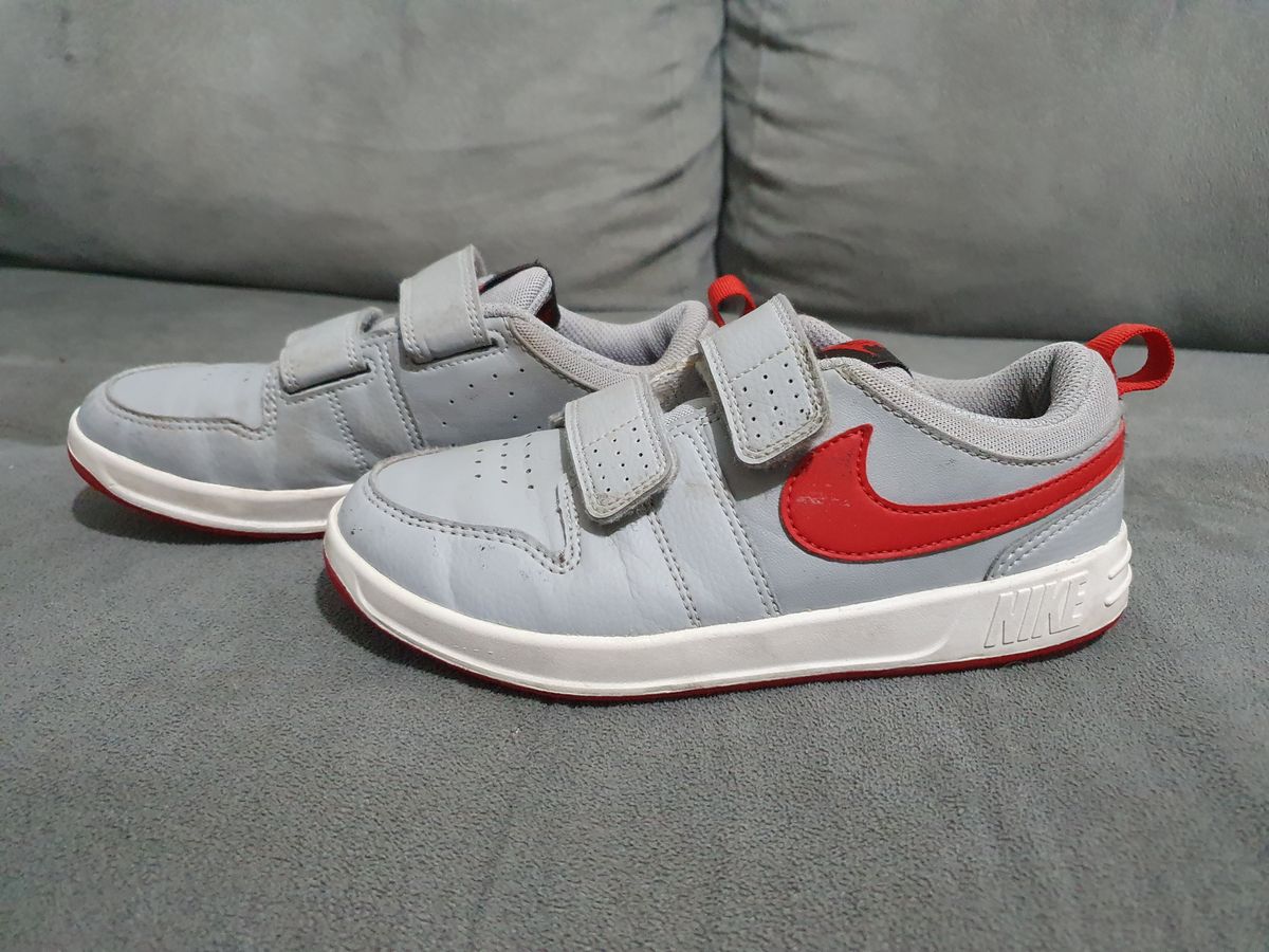 Tênis Nike com Velcro | Calçado Infantil para Meninos Nike Usado ...