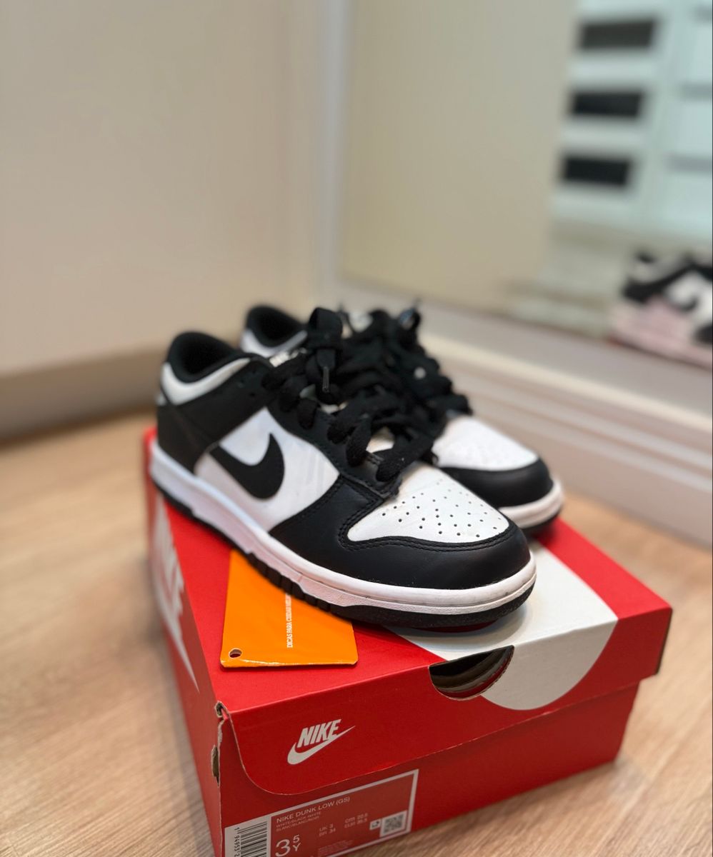 Tênis Nike Dunk Low Panda Feminino | Tênis Feminino Nike Nunca Usado ...