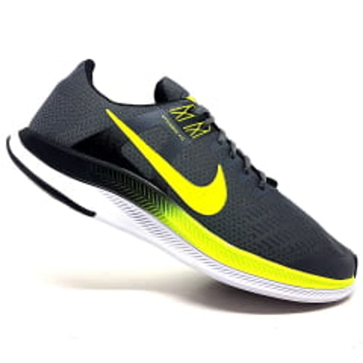 Tênis Nike Dynamic Fit Unissex Cinza e Verde | Tênis Masculino Nunca ...