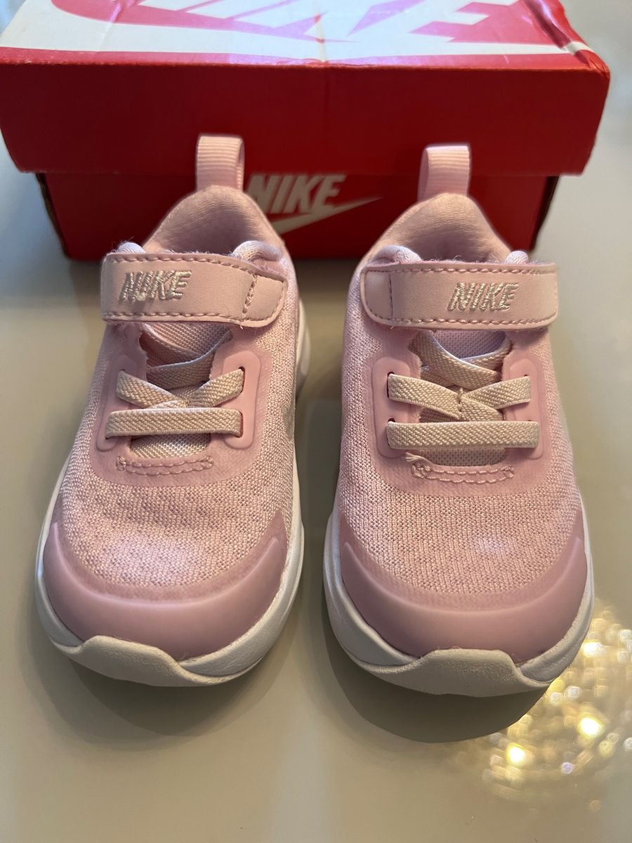 Tênis Nike Infantil Rosa | Calçado Infantil para Bebê Nike Usado ...