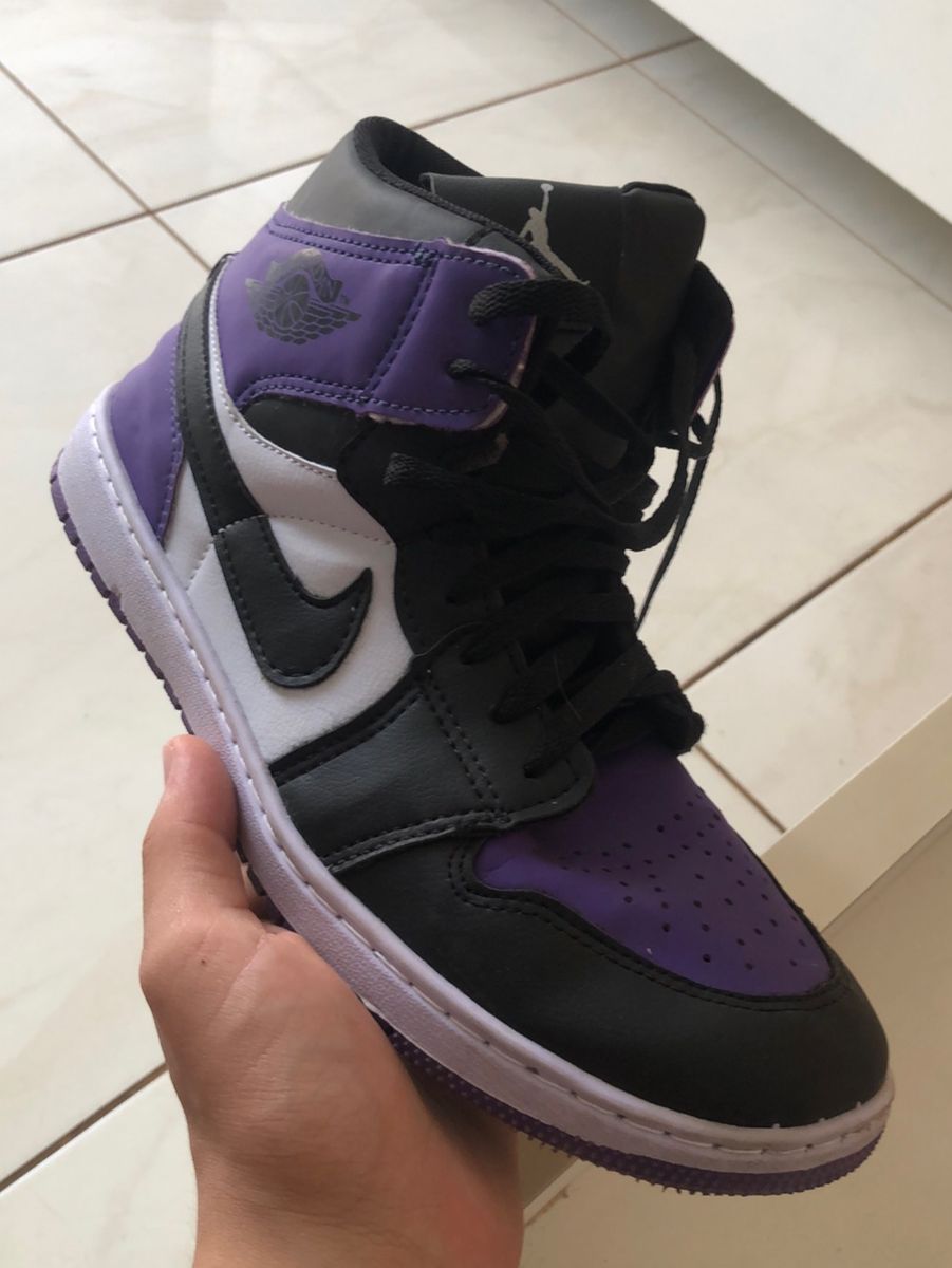 Tênis Nike Jordan Roxo | Tênis Masculino Nike Usado 76117488 | enjoei