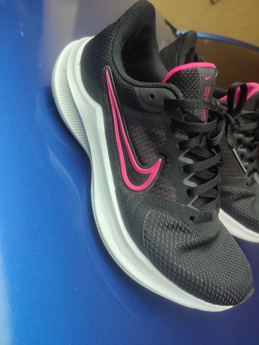 Tênis Nike Preto/rosa | Tênis Feminino Nike Usado 84855391 | enjoei