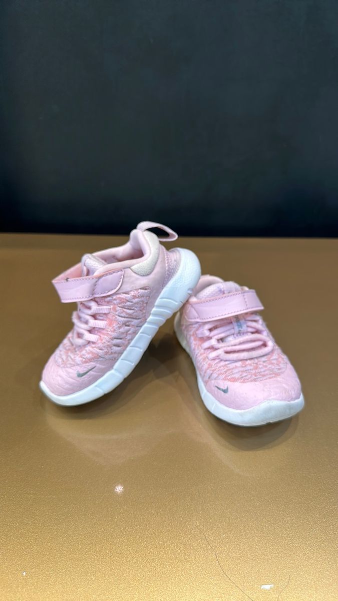 Tenis Nike Rosa Bebe | Calçado Infantil para Meninas Nike Usado ...