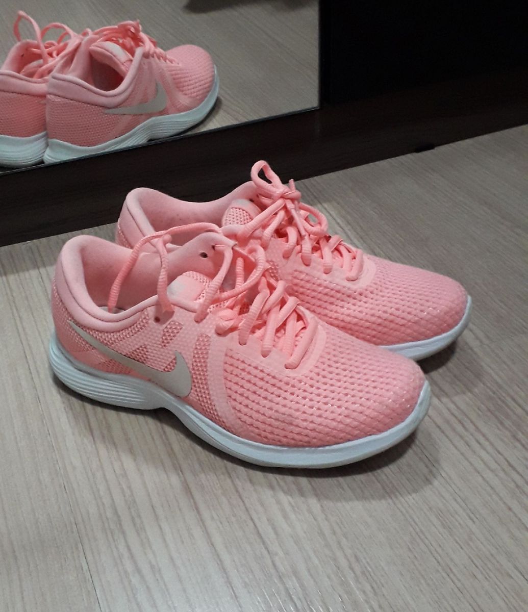 Tênis Nike Rosa | Tênis Feminino Nike Usado 33637446 | enjoei