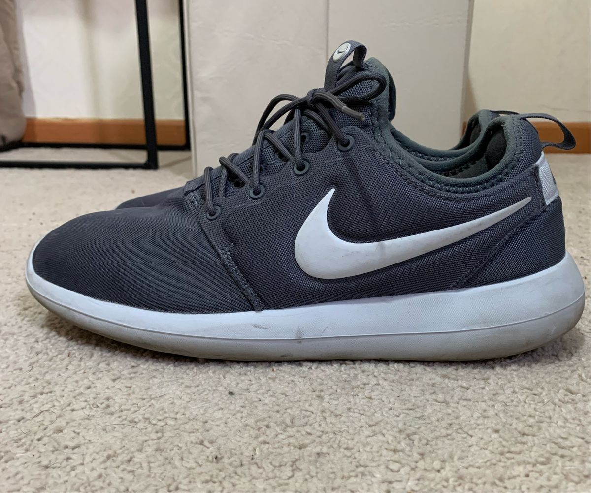 Tênis Nike Roshe Two Cinza | Tênis Masculino Nike Usado 80043351 | enjoei