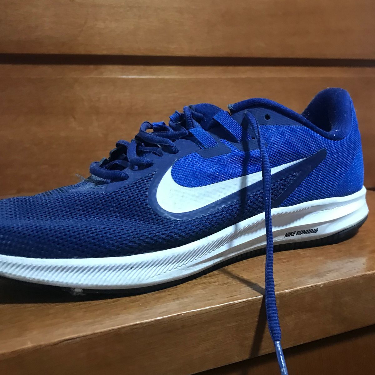 Tenis Nike Running Azul Escuro | Tênis Feminino Nike Nunca Usado ...