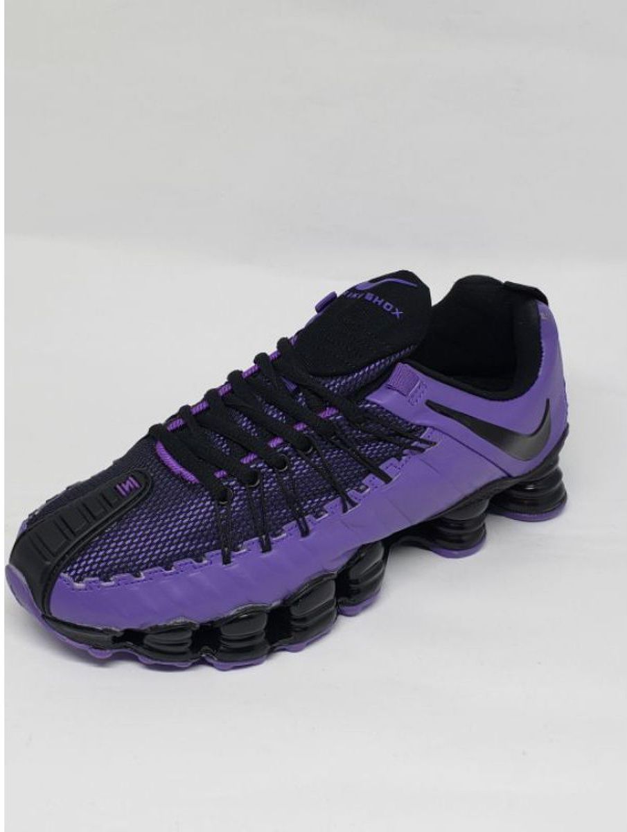 Tênis Nike Shox 12 Molas/ Roxo / Preto Masculino | Tênis Masculino Nike ...