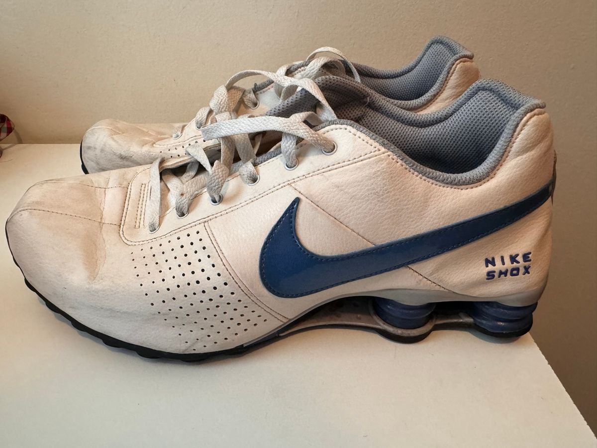 Tênis Nike Shox 42 Branco, 4 Molas | Tênis Feminino Nike Usado 98679743 ...