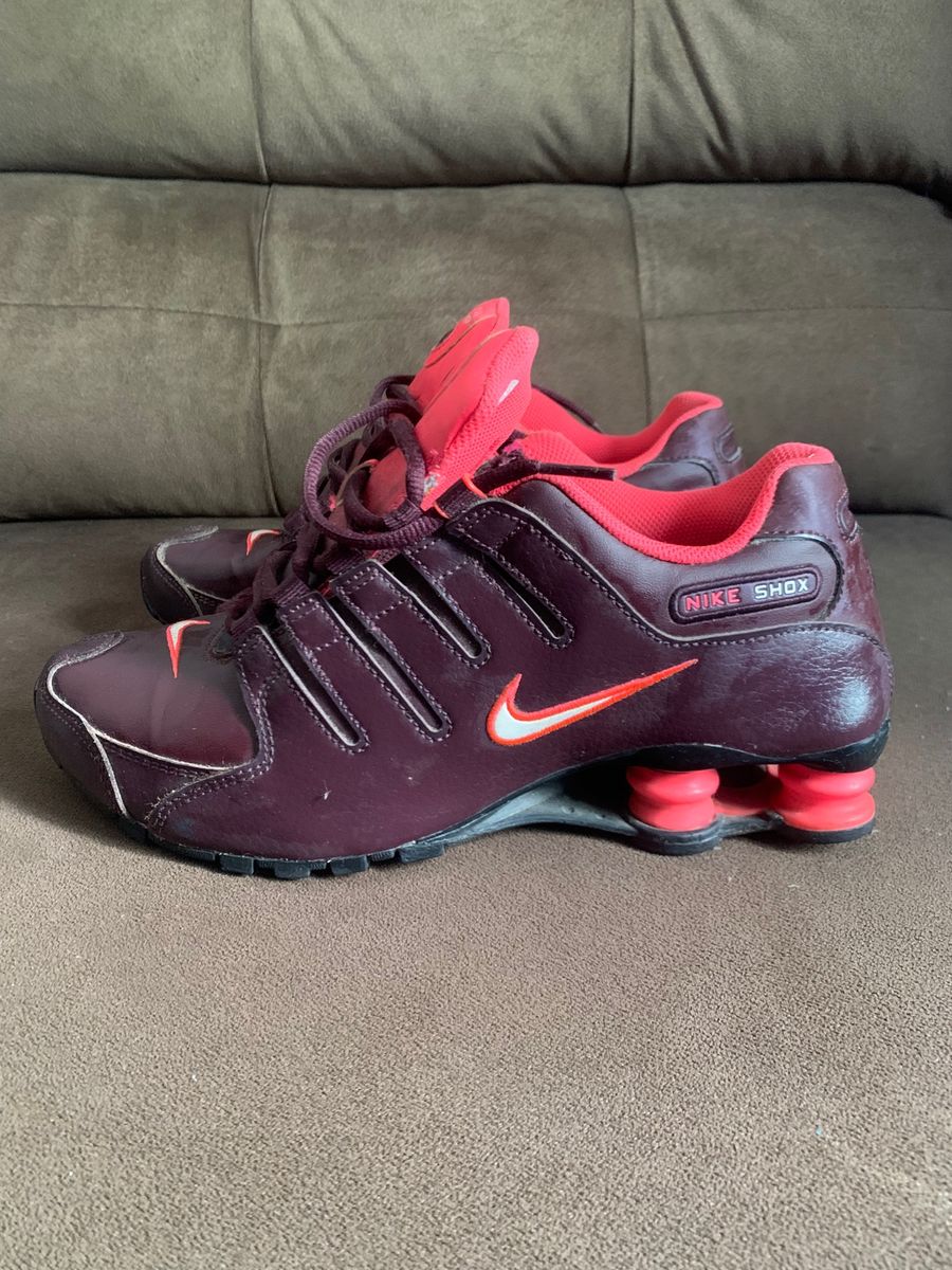 Tenis Nike Shox Nz Roxo e Rosa | Tênis Feminino Nike Usado 102510496 ...