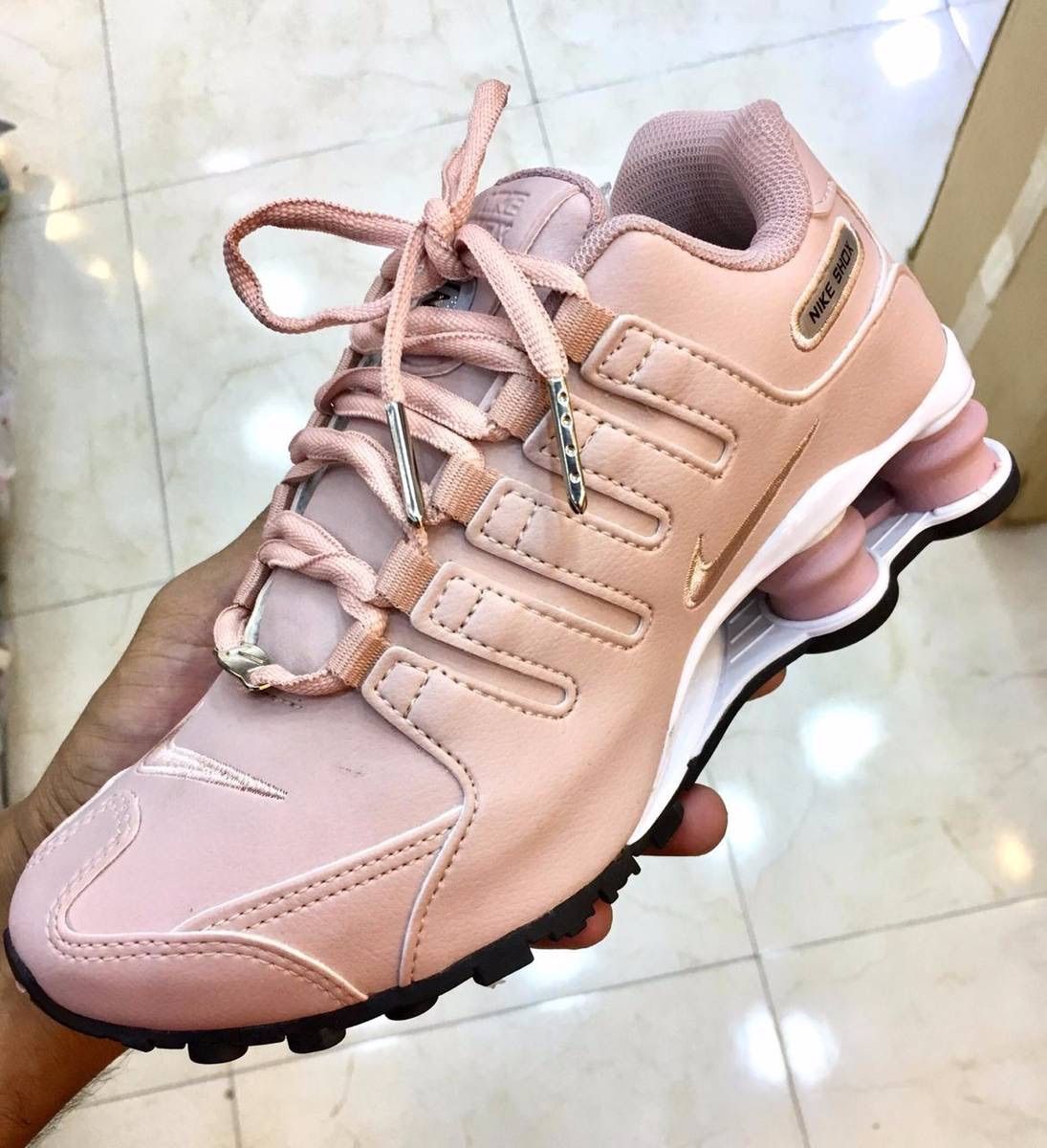Tenis Nike Shox Original Número 37 Pronta Entrega Rosa Novo | Tênis ...
