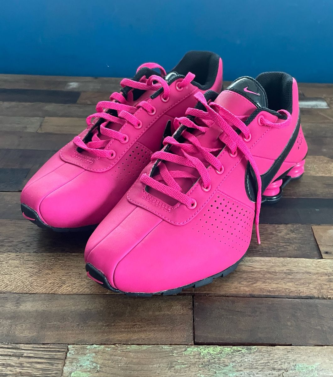 Tênis Nike Shox Rosa Pink | Tênis Feminino Nike Usado 59414376 | enjoei