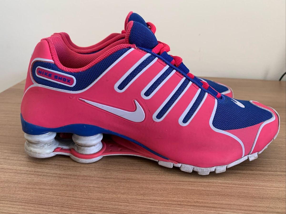 Tênis Nike Shox Rosa | Tênis Feminino Nike Usado 57166826 | enjoei