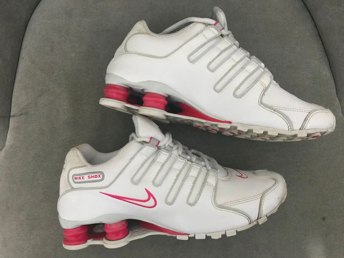 Tenis Nike Shox Rosa | Tênis Feminino Nike Usado 29115394 | enjoei