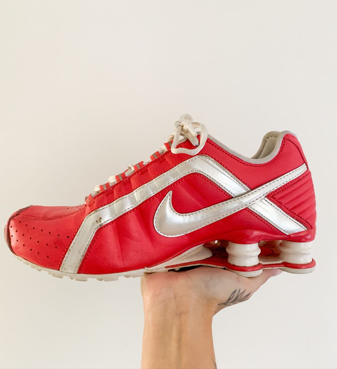 Tenis Nike Shox Rosa | Tênis Feminino Nike Usado 63493435 | enjoei