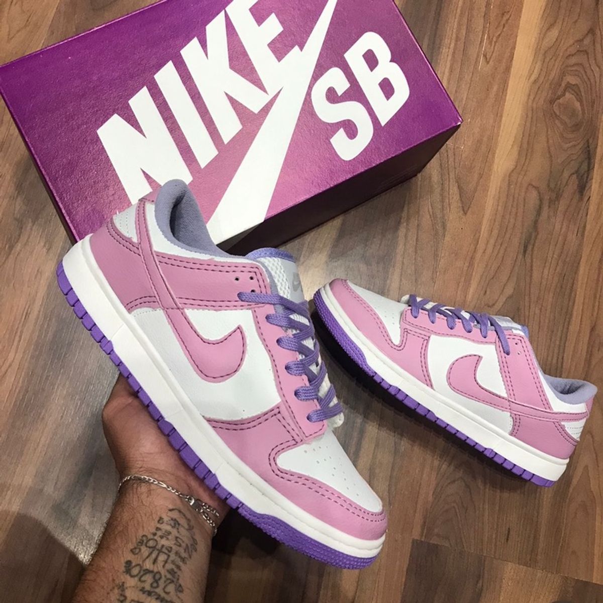 Tênis Nk Jordan Dunk Low Rosa | Tênis Feminino Nunca Usado 86422786 ...