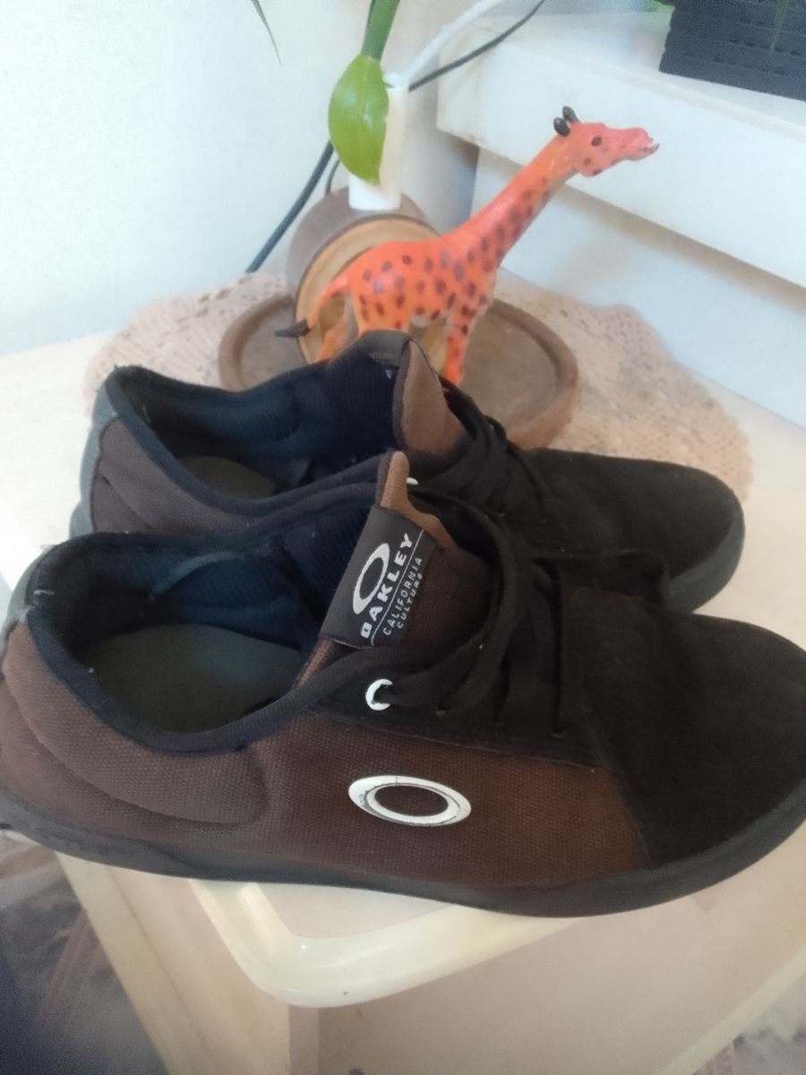 Tênis Oakley Original Camurça e Lona | Tênis Masculino Oakley Usado ...