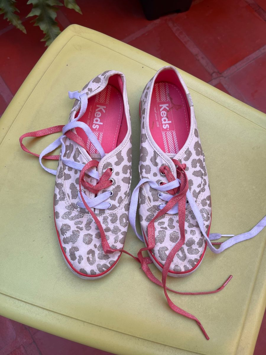 Tênis Onça Rosa | Tênis Feminino Keds Usado 86769729 | enjoei