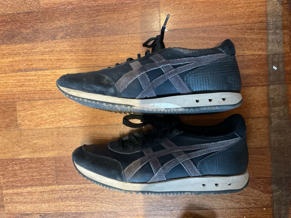 Tenis Onitsuks Tiger Preto 37 | Tênis Feminino Onisuka Tiger Usado ...