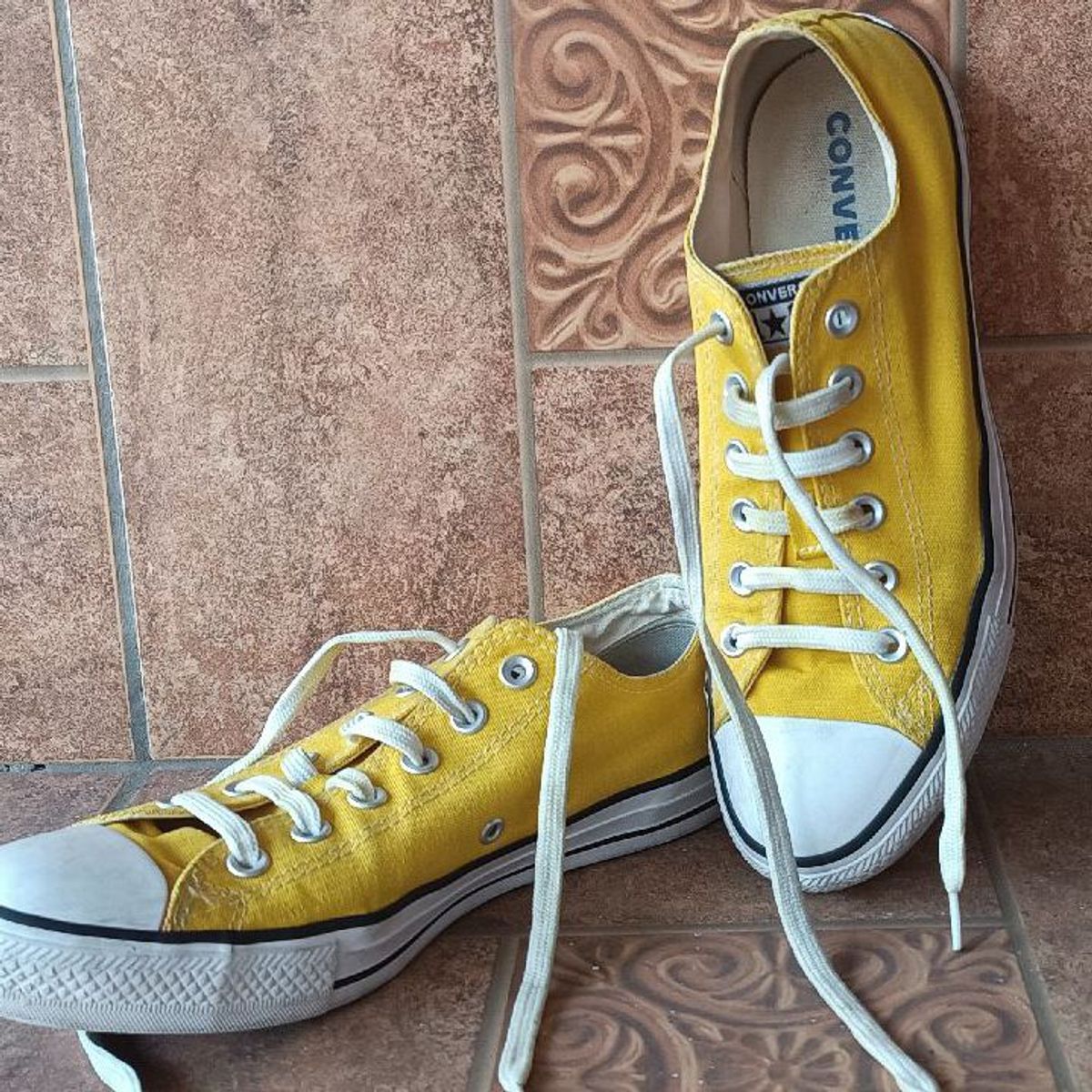 Tênis Original All Star Converse Amarelo | Tênis Masculino Converse ...