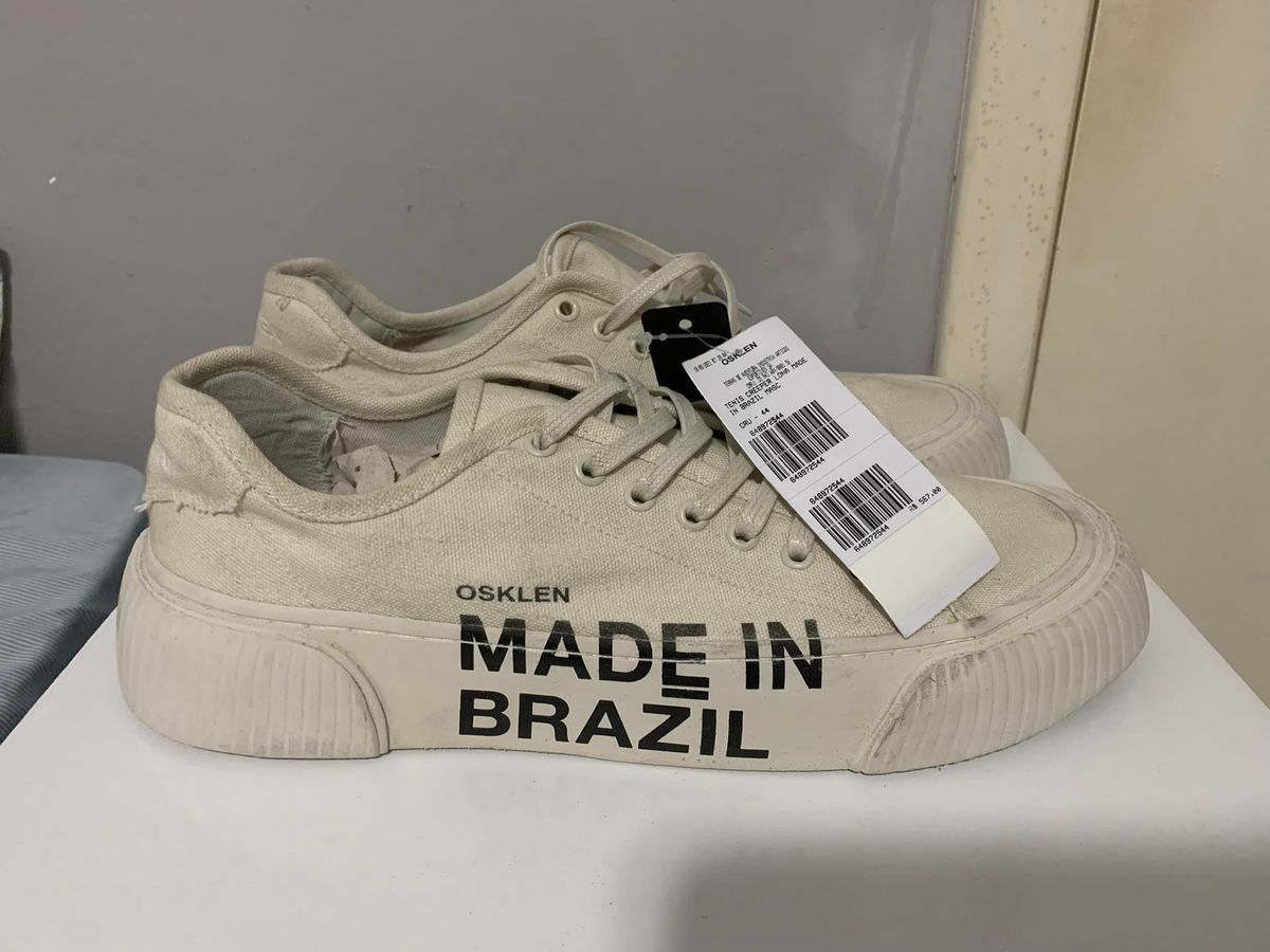 Tênis Osklen Creeper Made In Brazil | Tênis Masculino Osklen Nunca ...