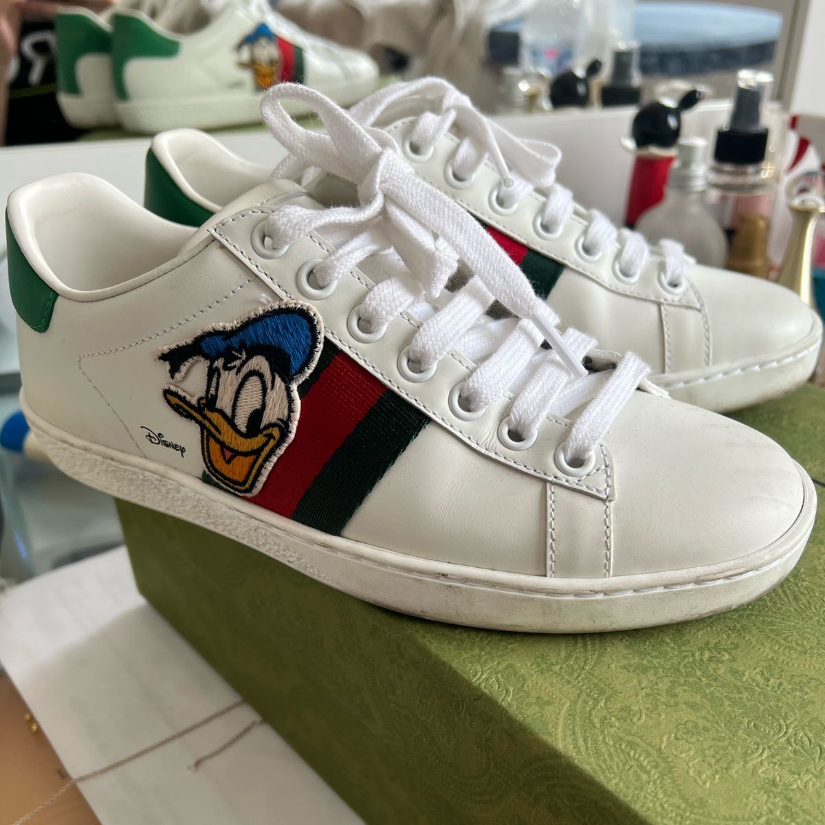 Tênis Pato Donald 34 | Tênis Feminino Gucci Nunca Usado 80620773 | enjoei