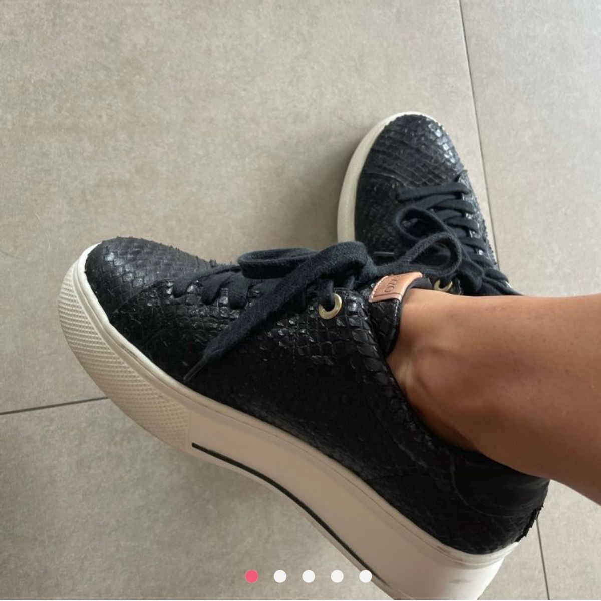 Tênis Plataforma Arezzo | Tênis Feminino Arezzo Usado 74308992 | enjoei